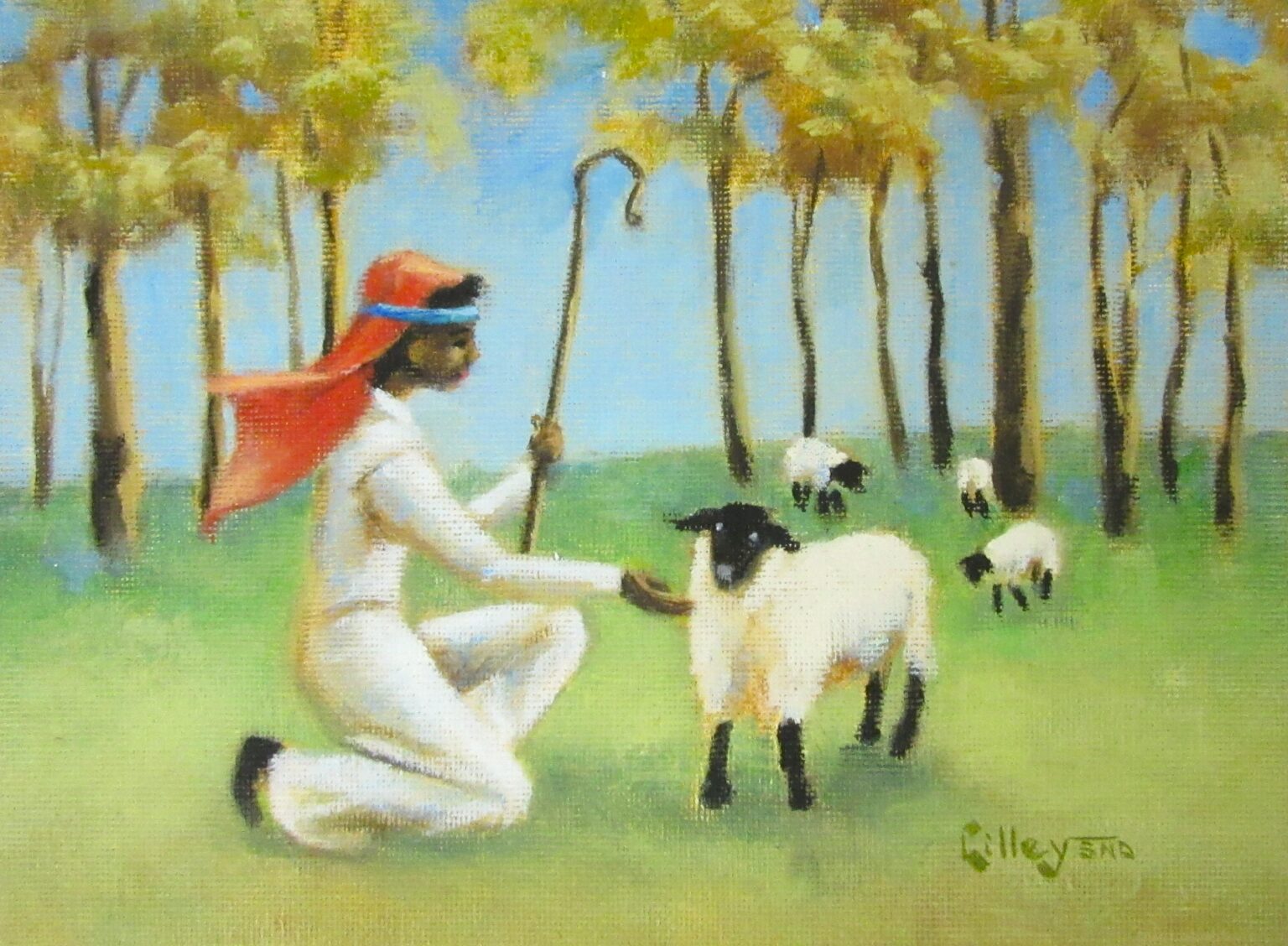 Feed My Sheep Grace To Paint
